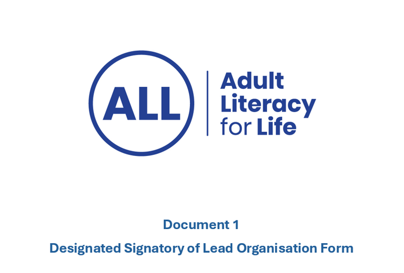 Home | Adult Literacy for Life Strategy